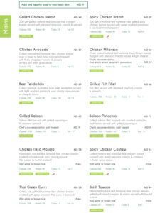 Menus – Krave Restaurant