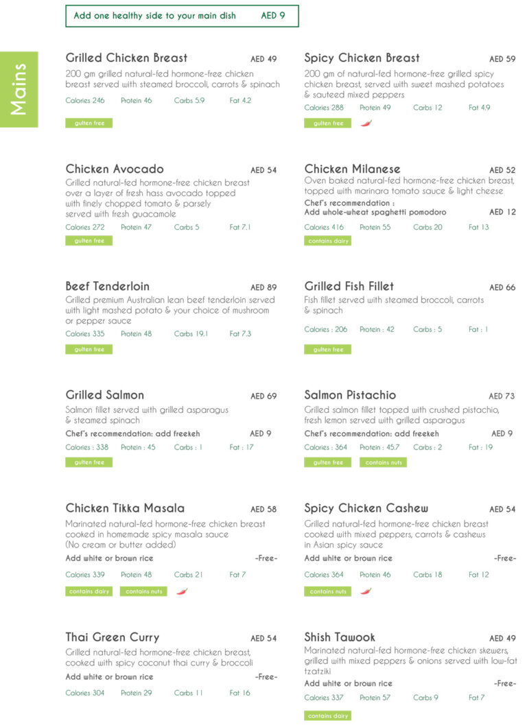 Menus – Krave Restaurant