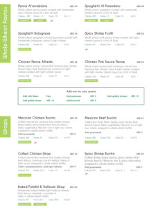 Menus – Krave Restaurant