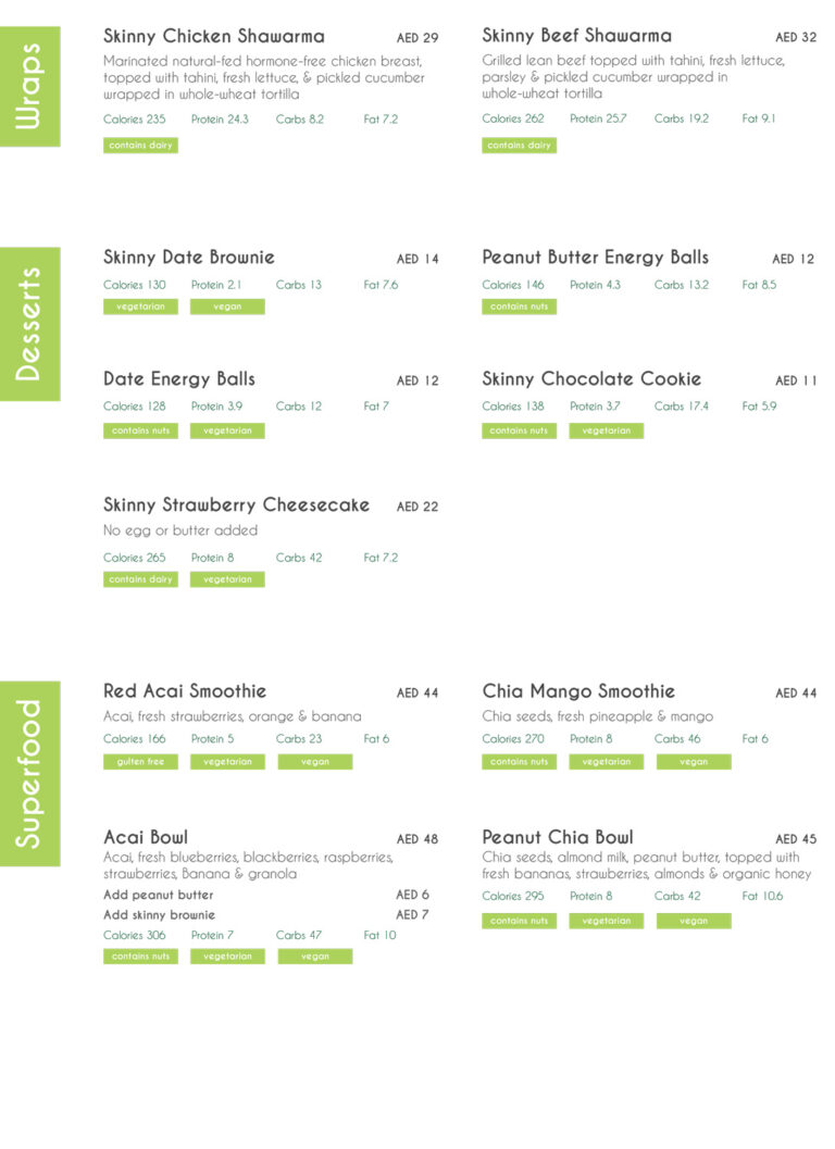 Menus – Krave Restaurant