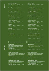 Menus – Krave Restaurant