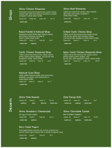 Menus – Krave Restaurant