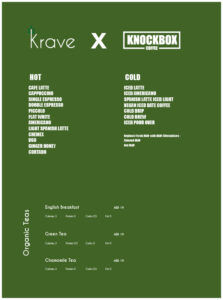 Menus – Krave Restaurant